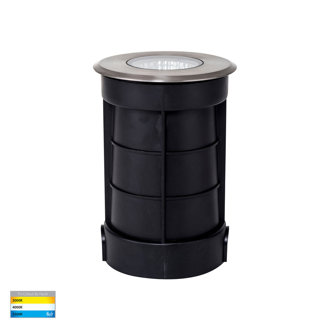 HV1831T-12V | HV1831T-240V - Klip 316 Stainless Steel 7w LED Inground ...