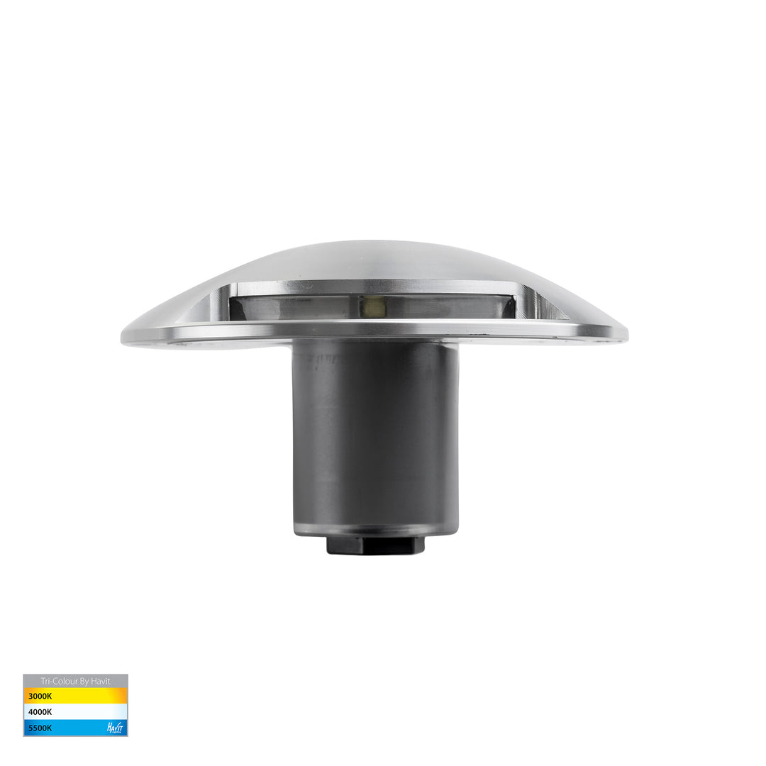 HV2872T-SLV-12V - Dome Silver Aluminium LED Two Way Deck Lights – Havit ...