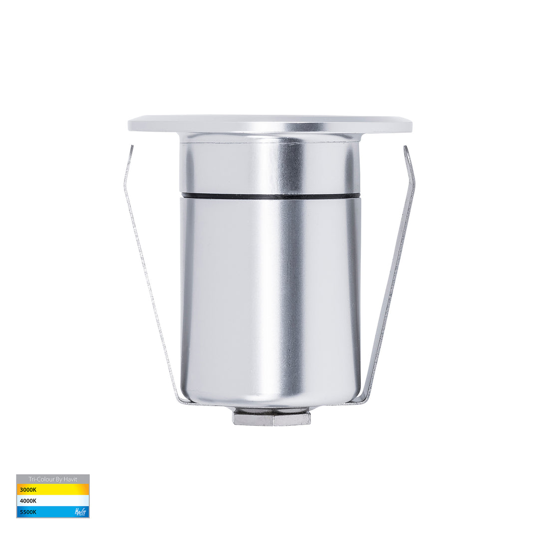 HV2881T-SLV-12V - Elite Silver Aluminium LED Deck or inground lights ...