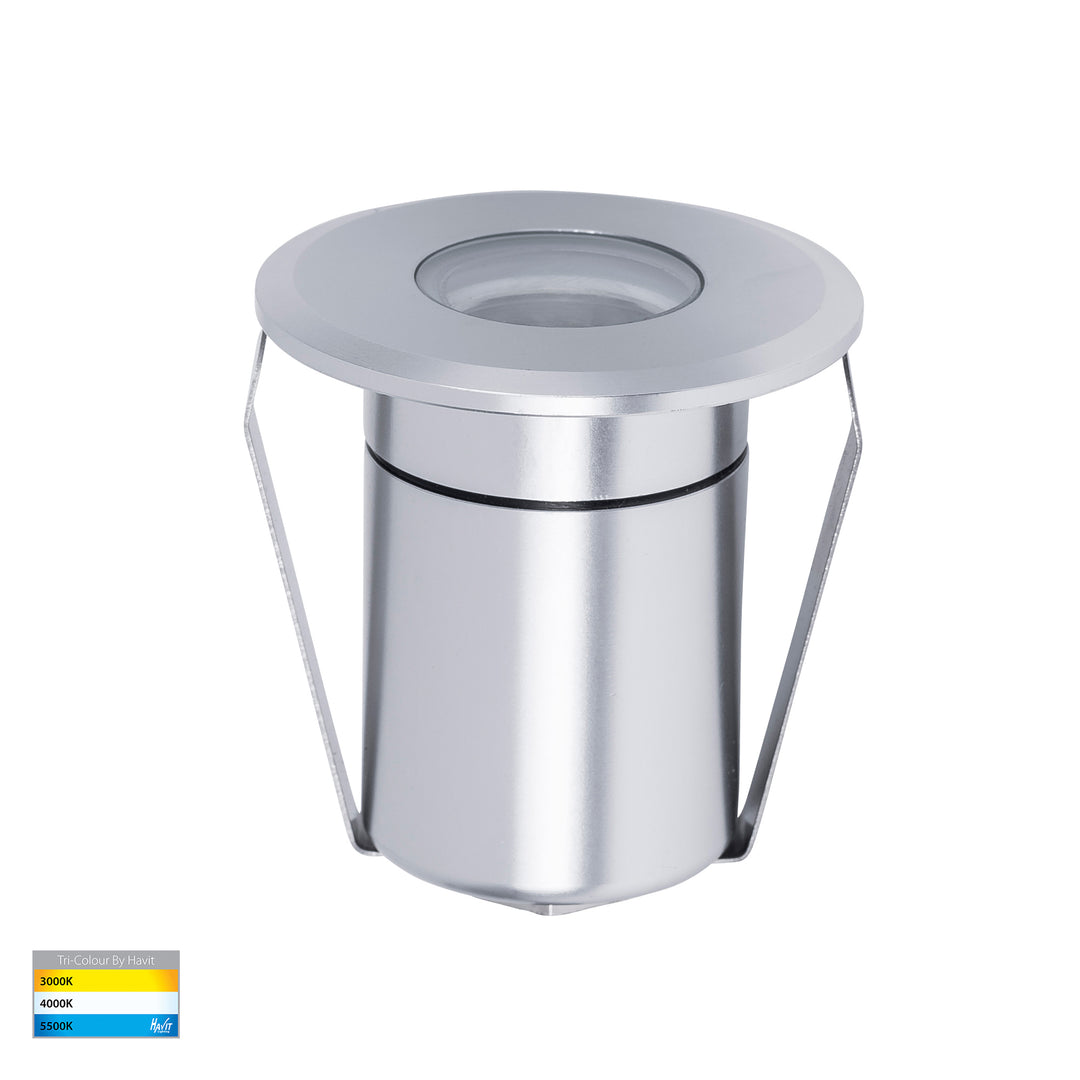 HV2881T-SLV-12V - Elite Silver Aluminium LED Deck or inground lights ...