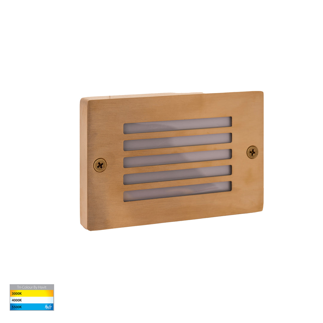 HV3295T-BR-12V - Ardam Solid Brass LED Step Light – Havit Lighting