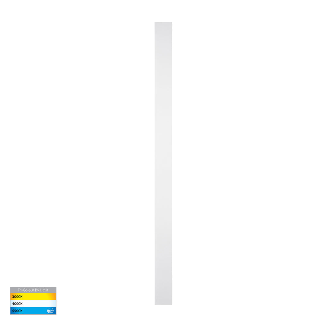 HV3576T-WHT - Barline Shadow Aluminium White 1500mm Wall Light – Havit ...
