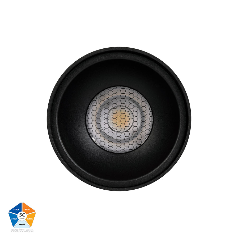 HV5842S-BLK-EXT | HV5842S-BLK-EXT-12V - Nella Black 12w Surface Mounte ...
