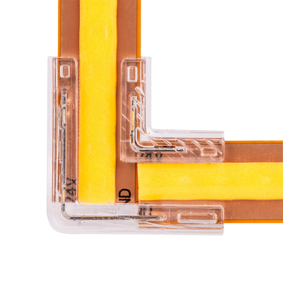 HV9952-L - L Shape LED Strip Connector to suit IP20 8mm PCB LED Strip ...