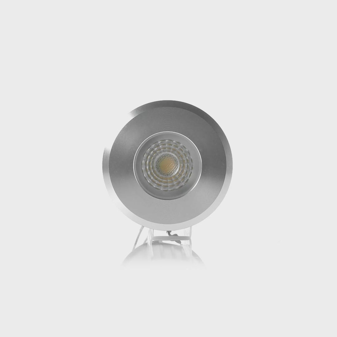 HV2882T-SLV-12V - Elite Silver Aluminium LED Deck or Inground Lights ...