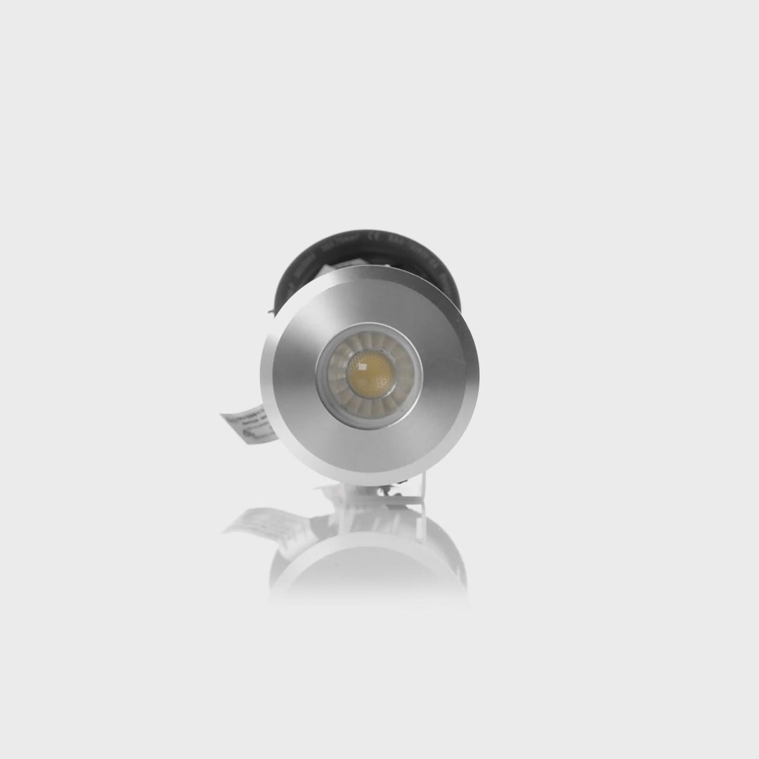 HV2881T-SLV-12V - Elite Silver Aluminium LED Deck or inground lights ...