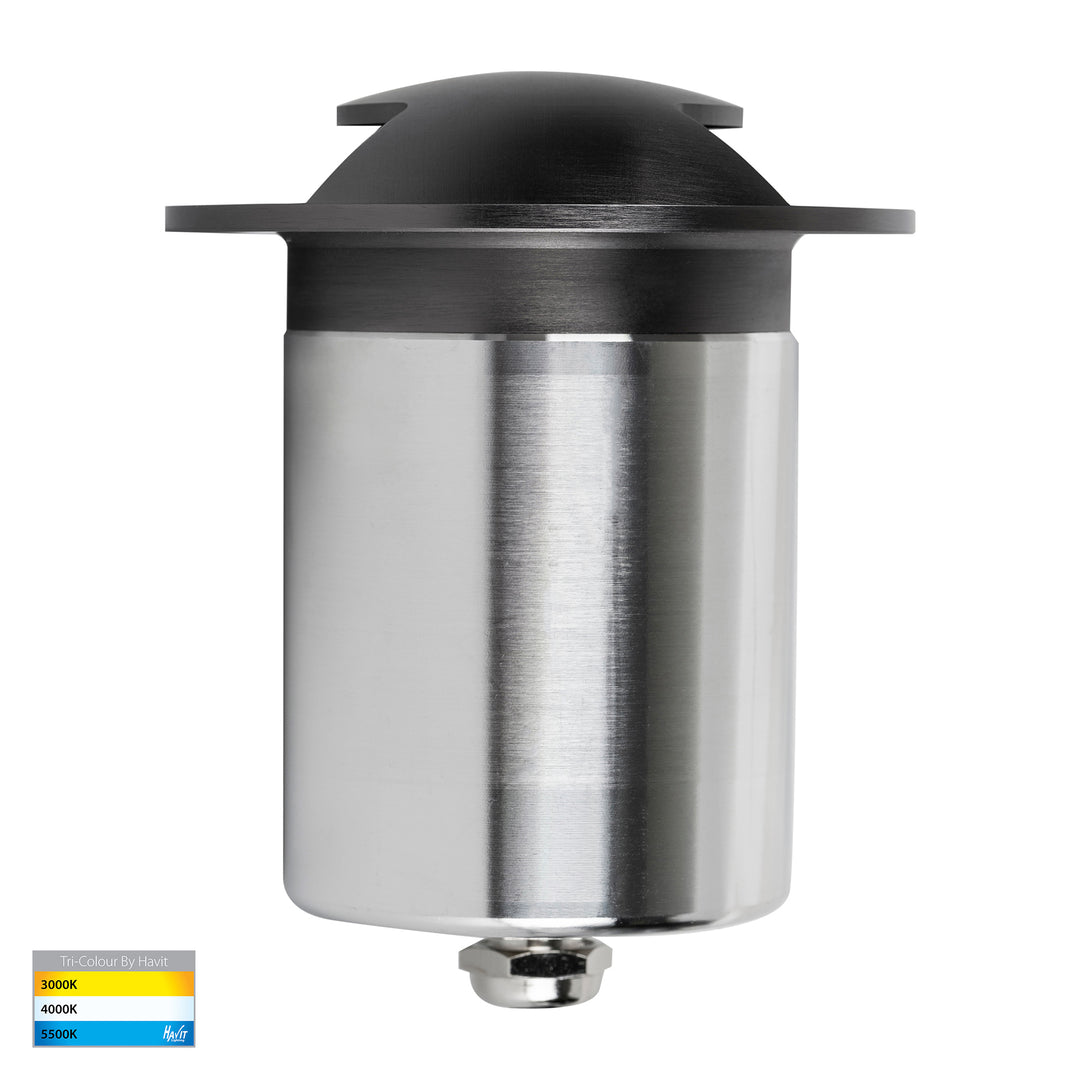 HV19072T-GPH - Viale Graphite Coloured Brass TRI Colour LED Double Dri ...