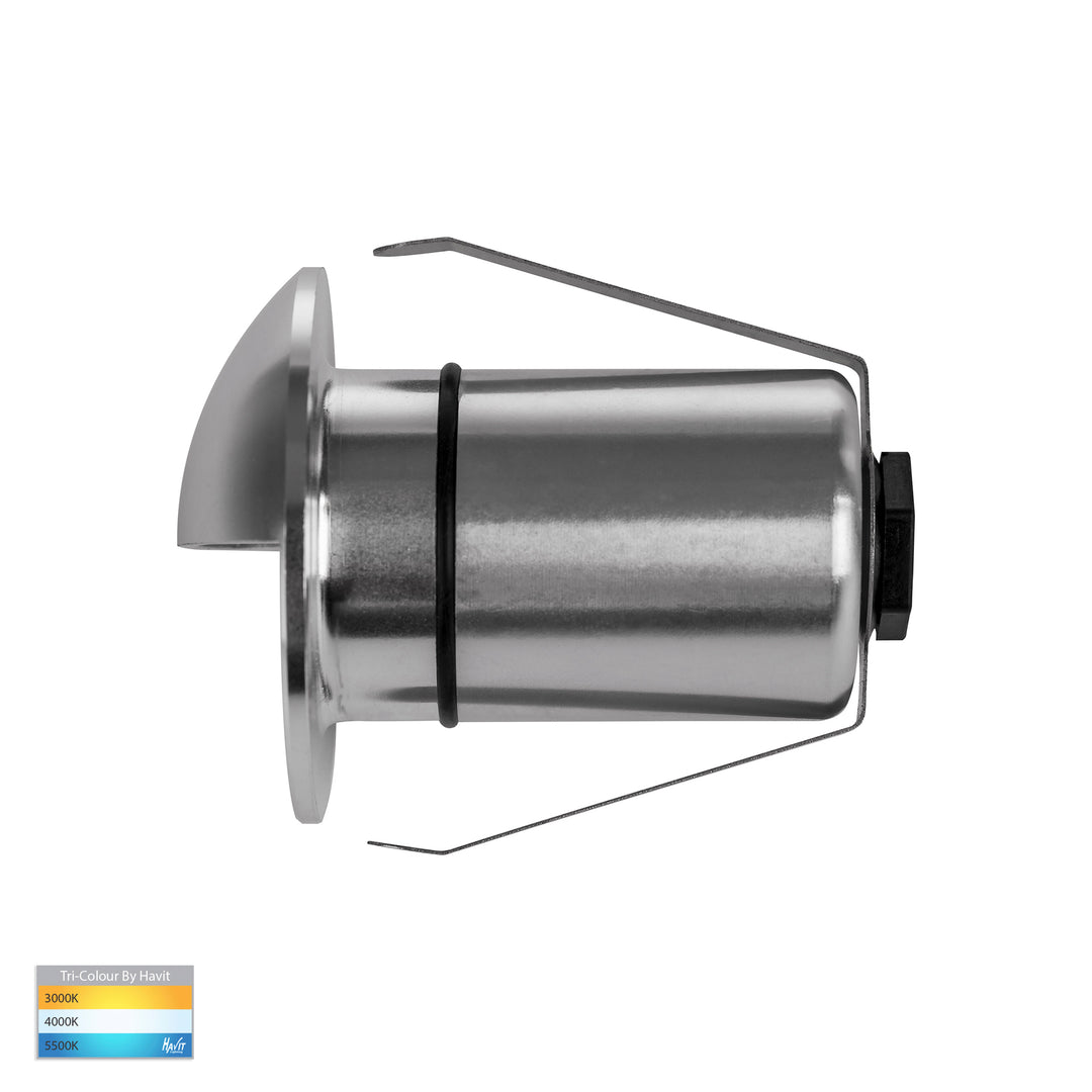 HV2883T-SLV-12V - Elite Silver Aluminium LED Wall or Step Light with E ...