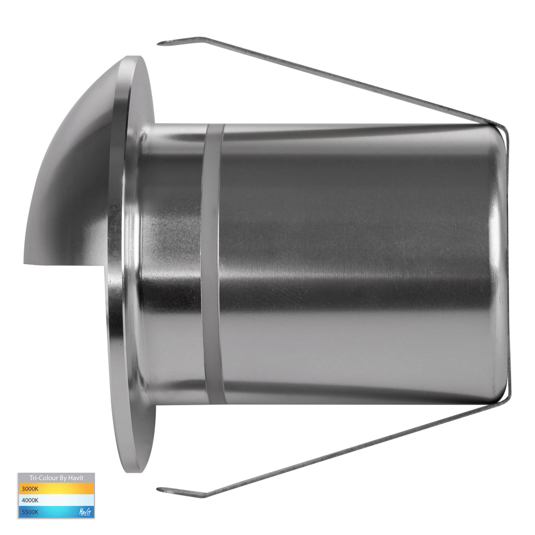 HV2884T-SLV-12V - Elite Silver Aluminium LED Wall or Step Light with E ...