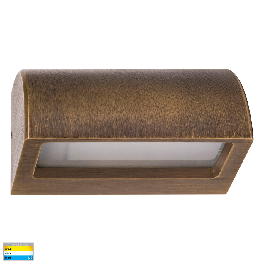 HV3283T-BRZ - Ridge Solid Bronze LED Step Light – Havit Lighting