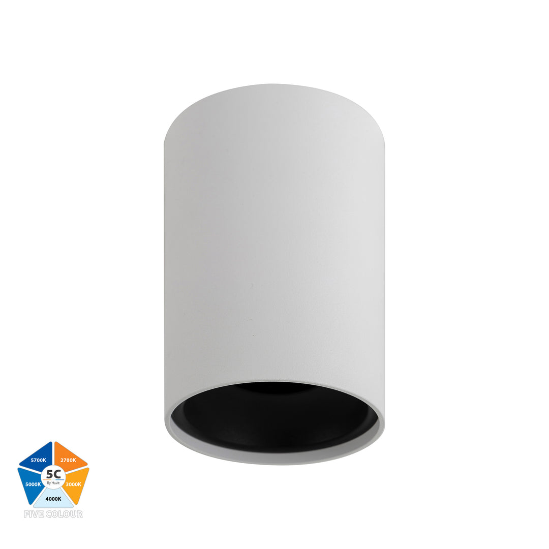 HV5842-BR - Black Inner Ring to Suit HV5842 12w Surface Mounted LED Do ...